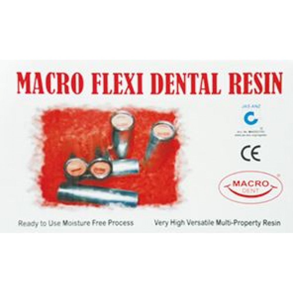 Buy Macrodent Macro Flexible Denture Resin Cartridge Zahnsply ...