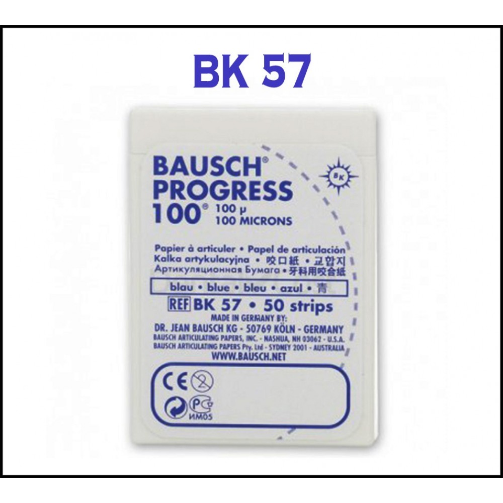 Buy Articulating Paper Economy Box 100 Microns BK 57 BAUSCH ...