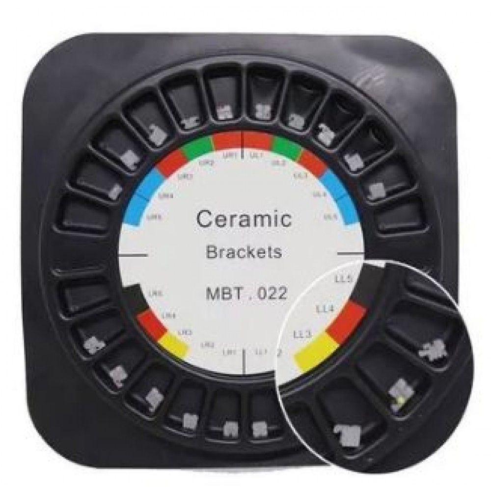 Buy Ceramic Bracket Kit MBT 0.22 Chinese Online at Lowest ...