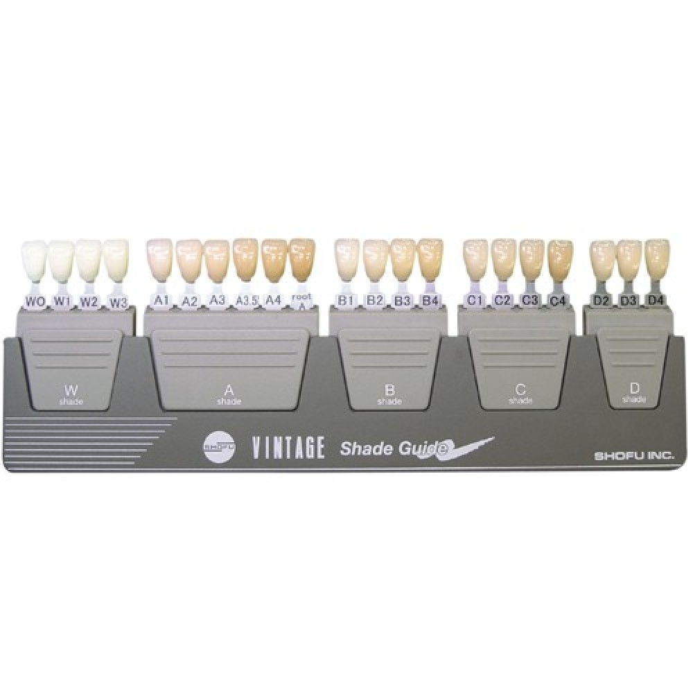 Buy Vintage Shade Guide Porcelain Type SHOFU Online at Lowest ...