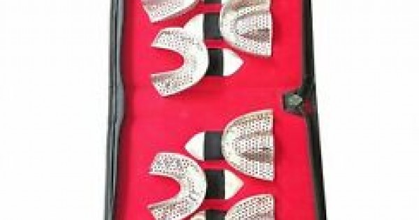 Buy Dentulous Perforated Rim Lock Impression Trays WALDENT ...