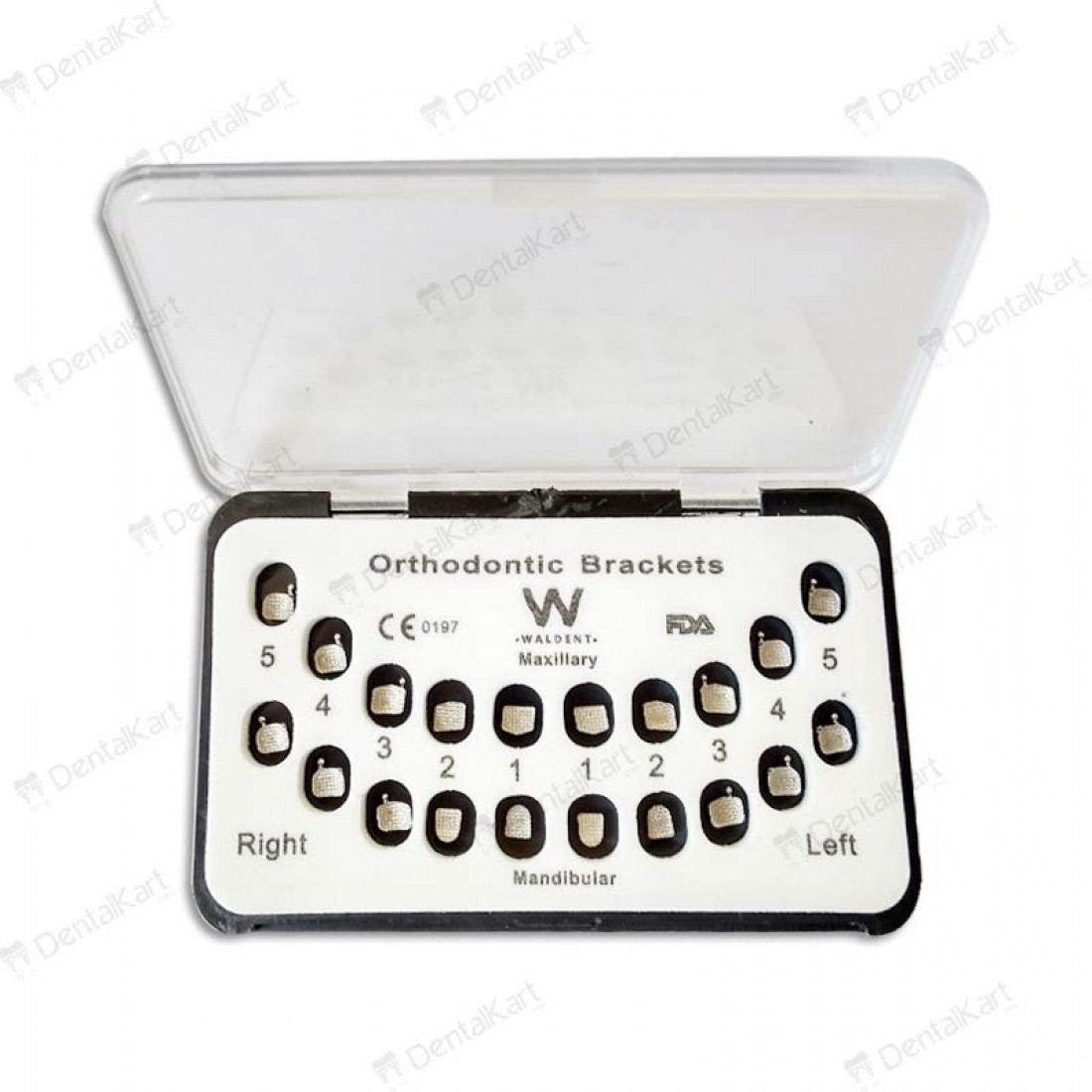 Buy Combo Metal and Ceramic Bracket Kit WALDENT Online at ...