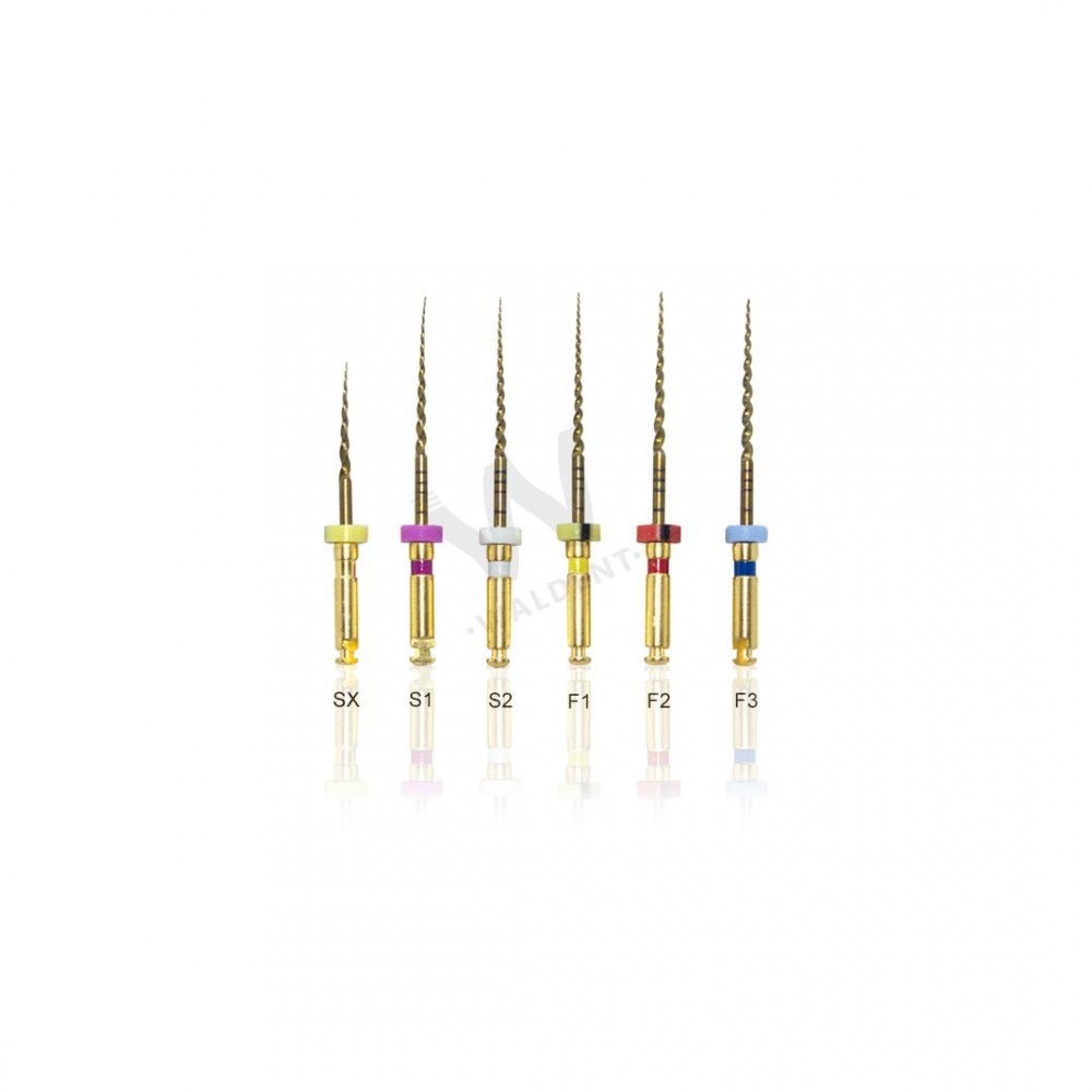 Buy Premium Taper Gold Rotary Files WALDENT Online at Lowest ...